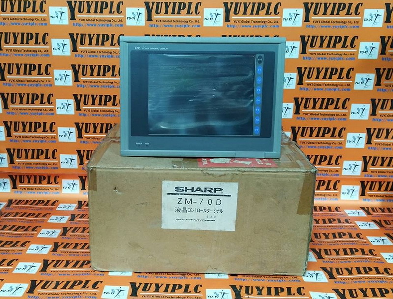 SHARP ZM-70D LIGUID CRYSTAL CONTROL TERMINAL - 裕益科技自動化設備可程式編碼器PLC分散式控制系統DCS